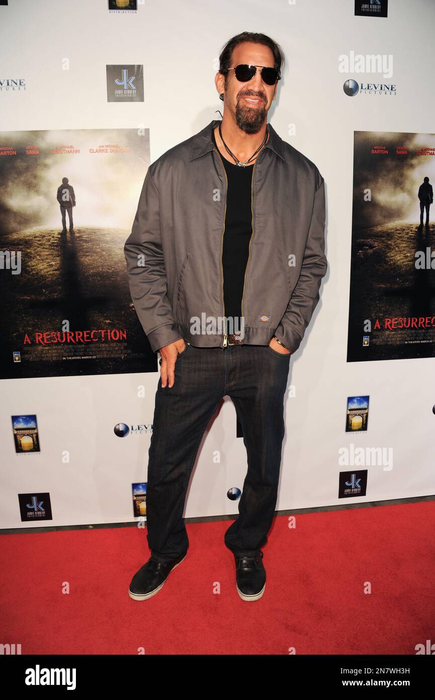 Matthew Willig arrives at the LA premiere of "A Resurrection" at the ...