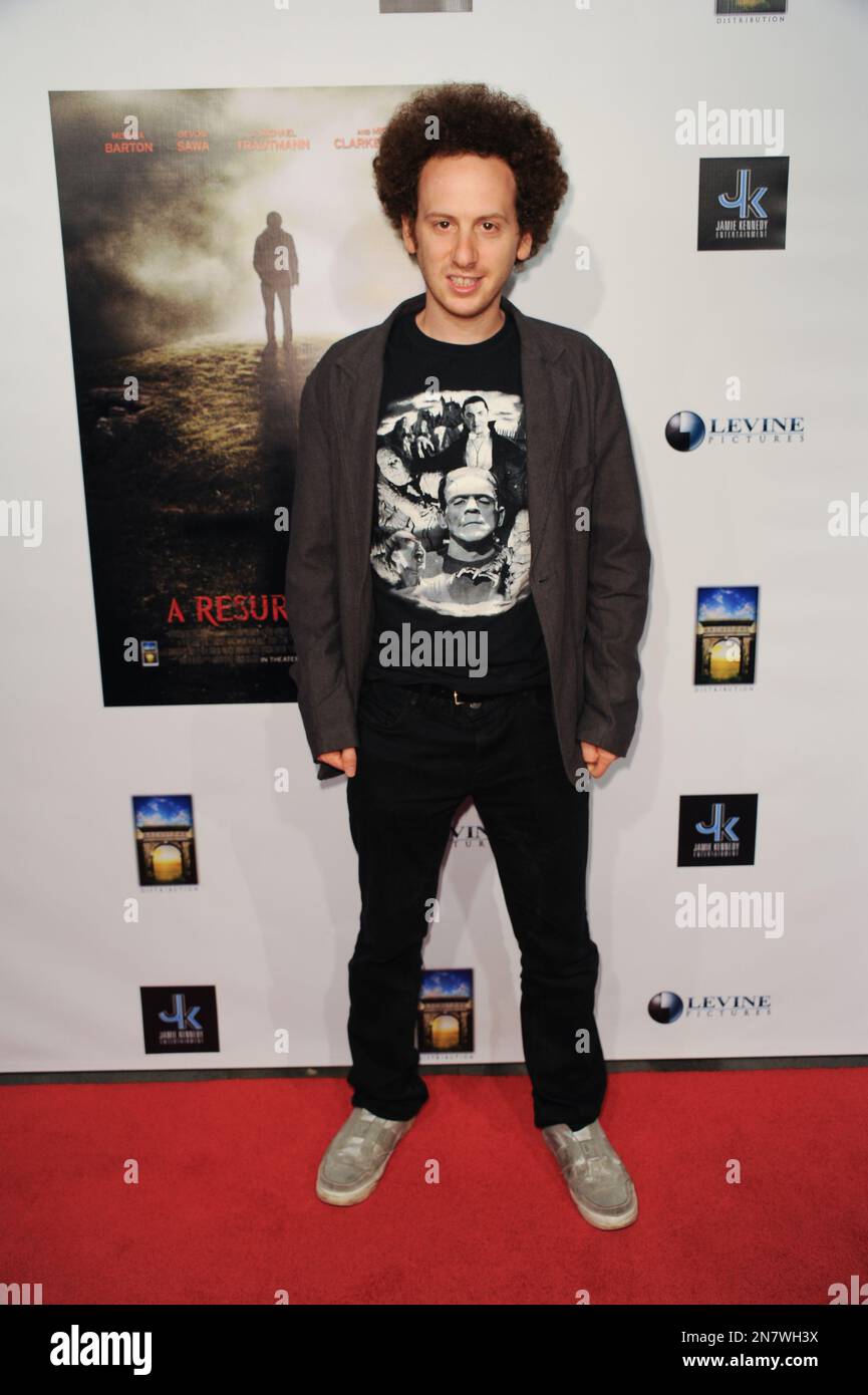 Josh Sussman arrives at the LA premiere of "A Resurrection" at the ...