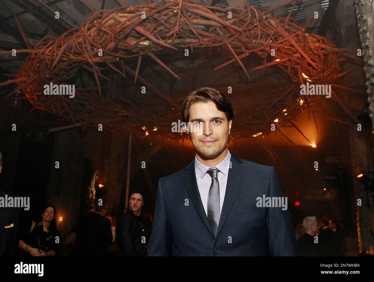 Actor Diogo Morgado attends the celebration of theApril 2Blu-ray, DVD ...