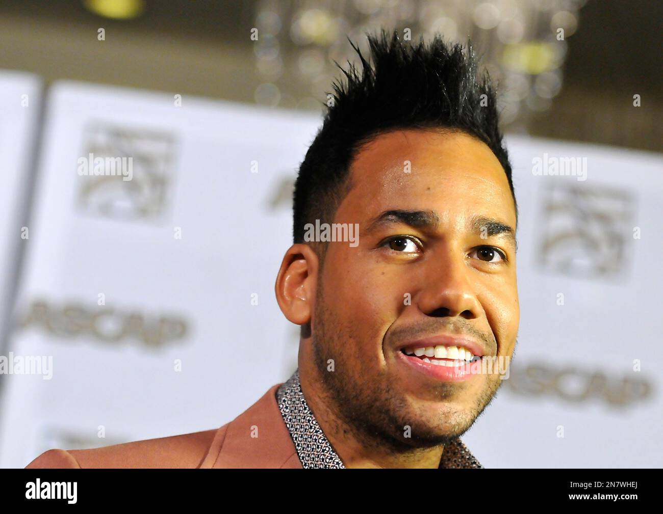 Singer Anthony Romeo Santos arrives at the ASCAP Latin Music Awards at ...