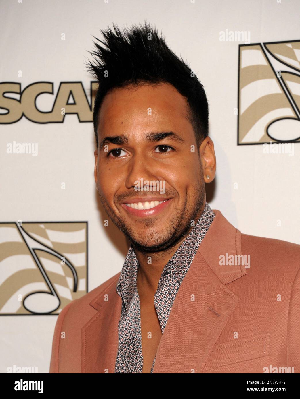 Singer Anthony Romeo Santos arrives at the ASCAP Latin Music Awards at ...