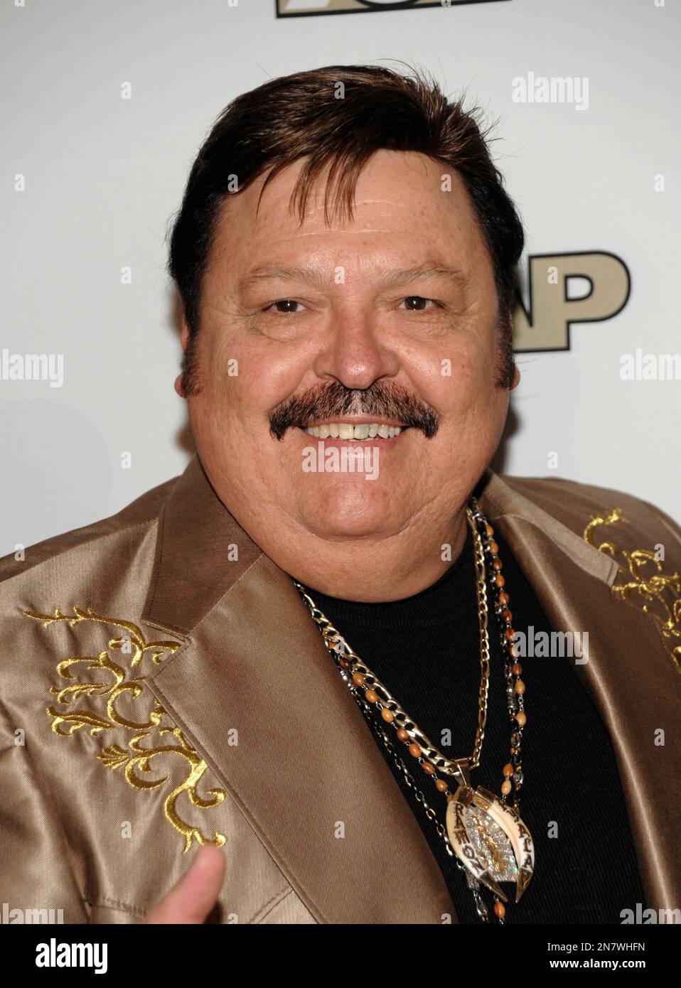 Singer Ramon Ayala arrives at the ASCAP Latin Music Awards at the ...