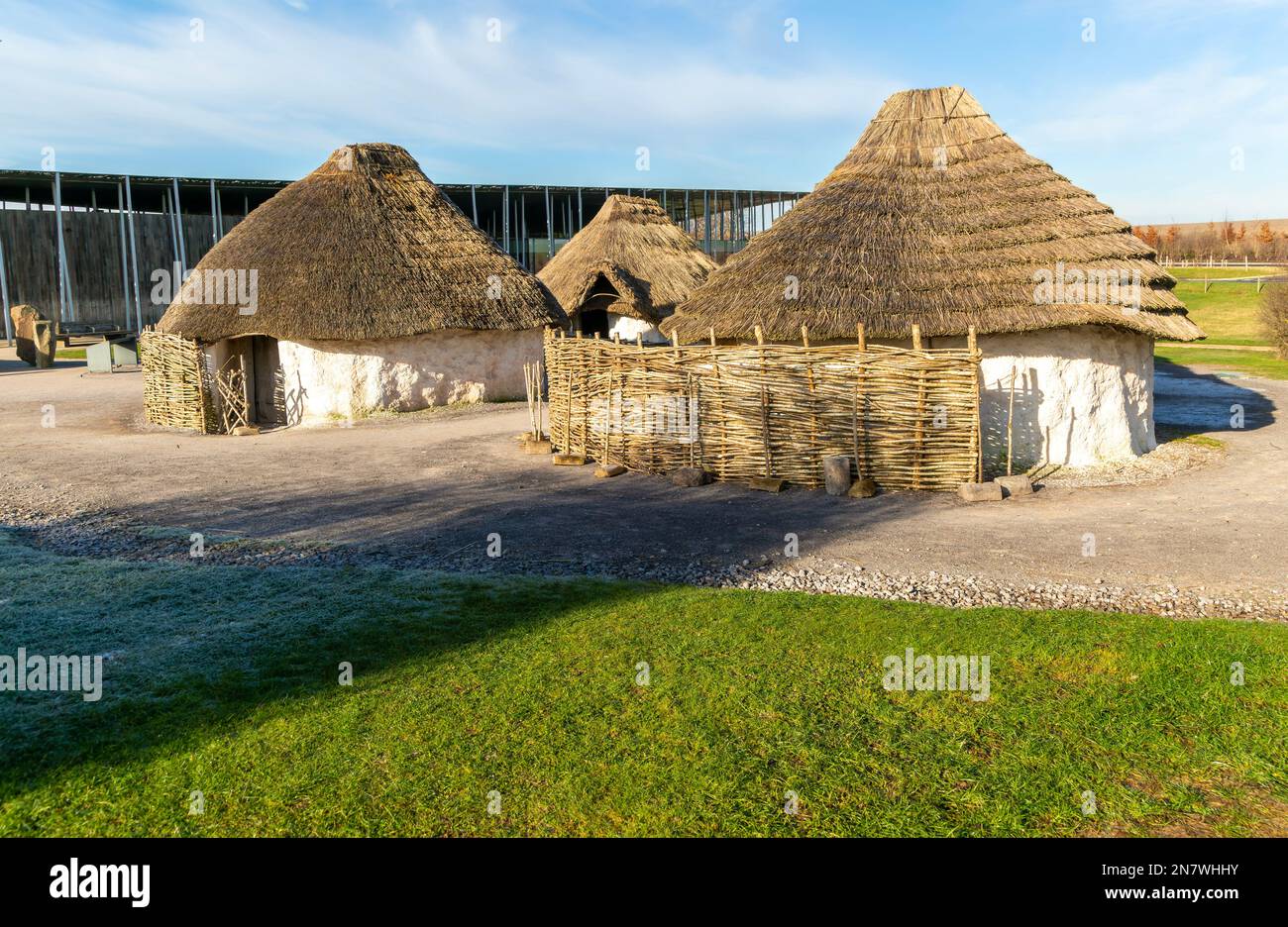 Neolithic reconstruction hi-res stock photography and images - Alamy