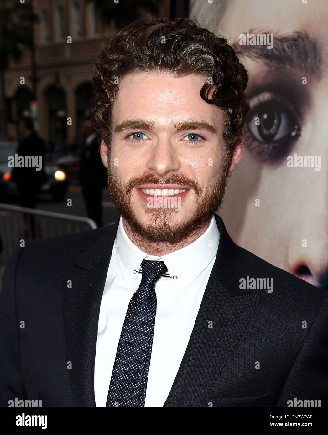 Cast member Richard Madden arrives at the premiere for the third season ...