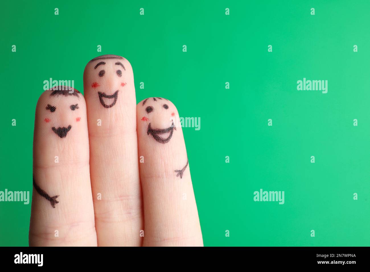 Finger Drawings Faces