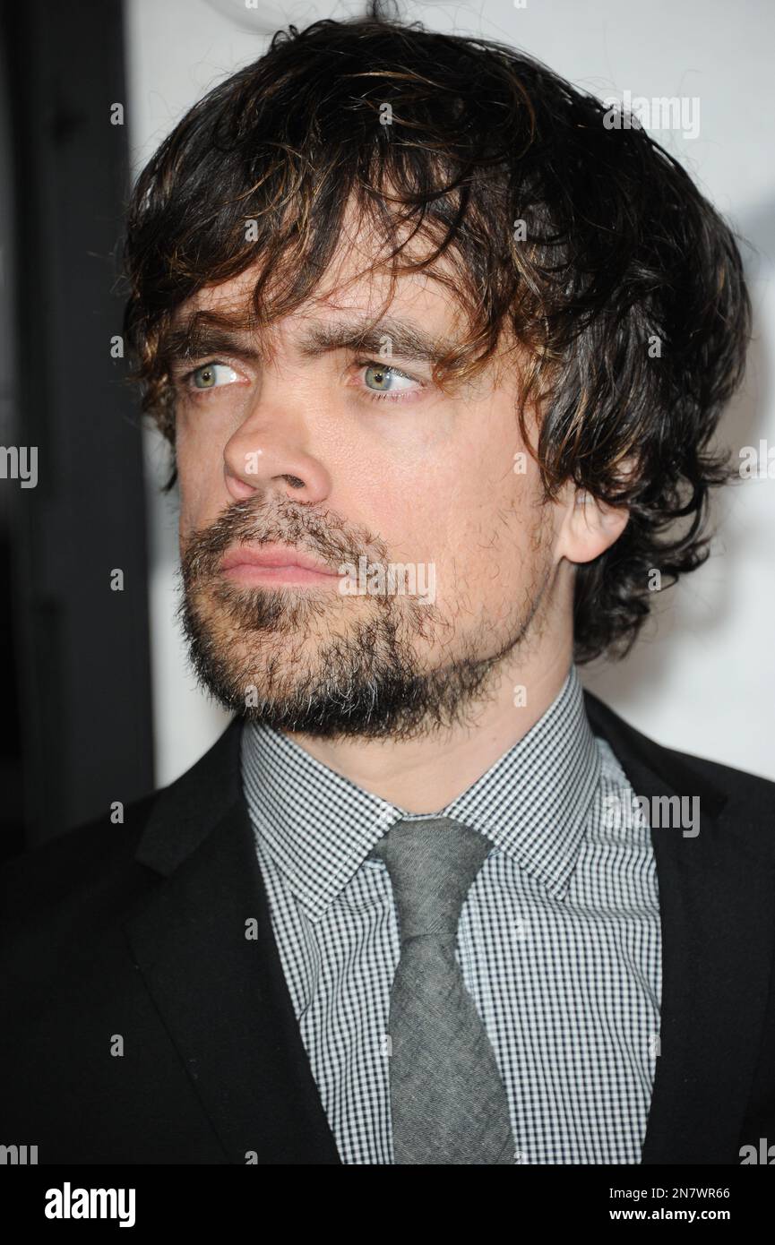 Peter Dinklage arrives at the LA premiere for the third season of "Game ...