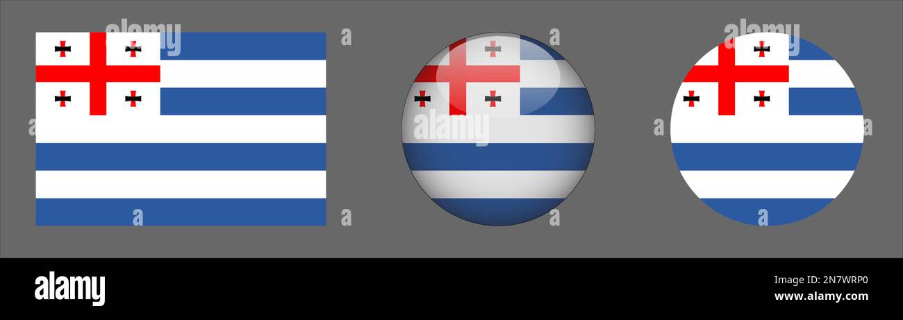 Adjara Flag set collection Vector Stock Vector Image & Art - Alamy