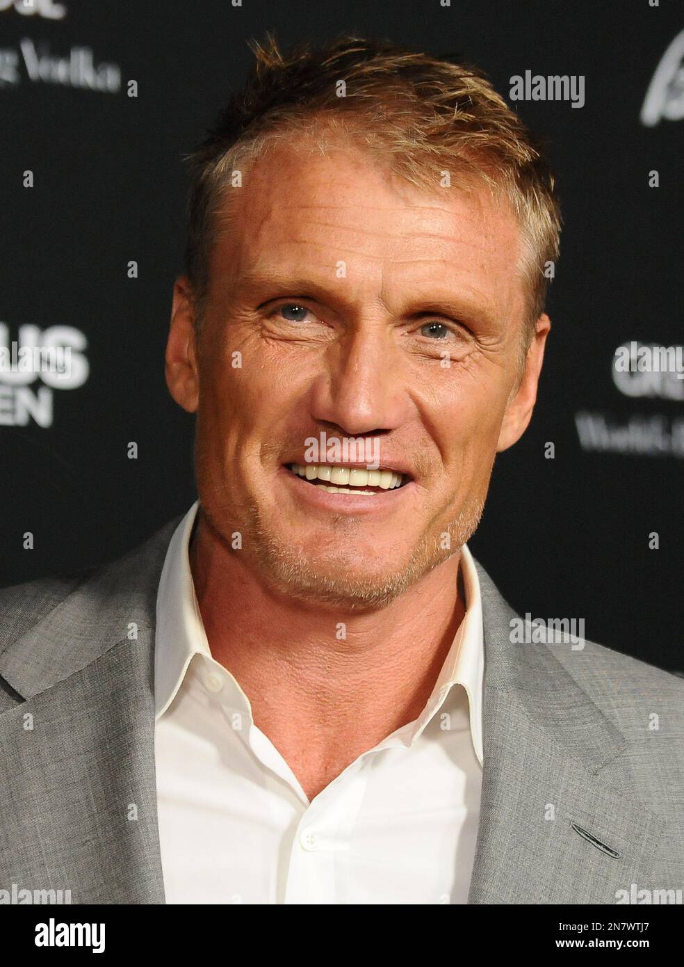 Dolph Lundgren arrives at the LA premiere of "Olympus Has Fallen" at ...