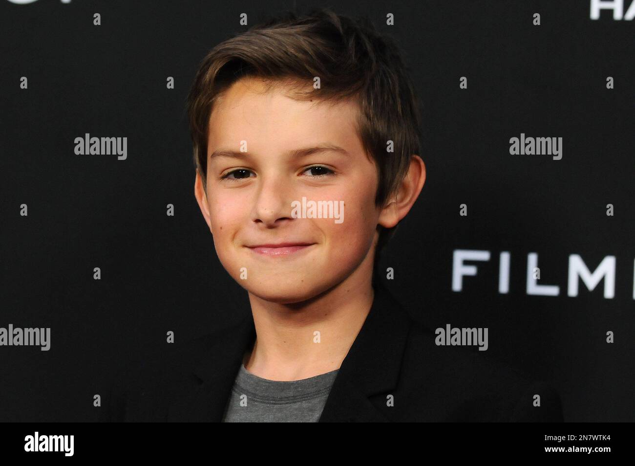 Finley Jacobsen arrives at the LA premiere of "Olympus Has Fallen" at ...