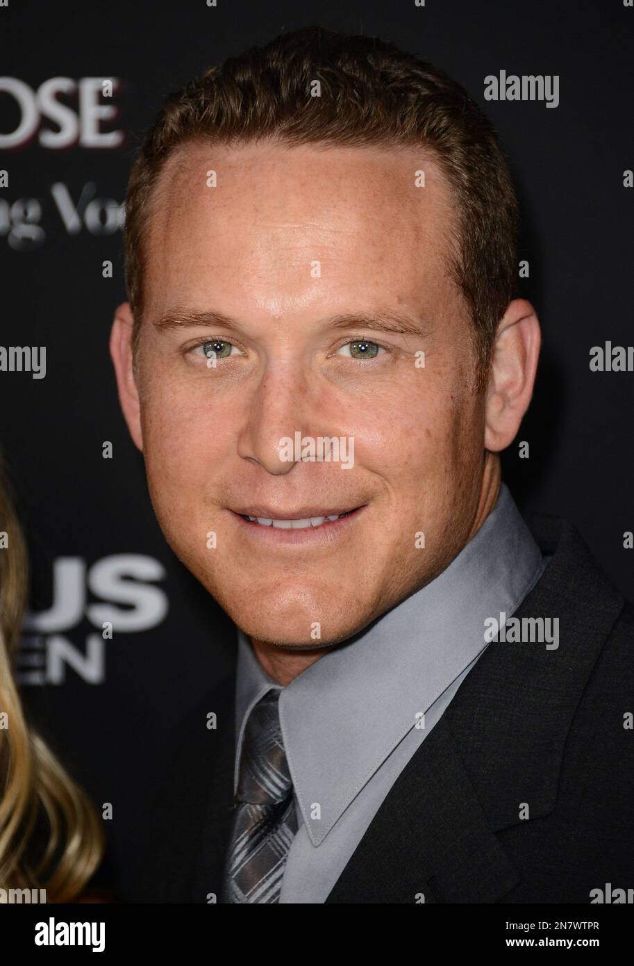 Cole Hauser arrives at the LA premiere of "Olympus Has Fallen" at the ...