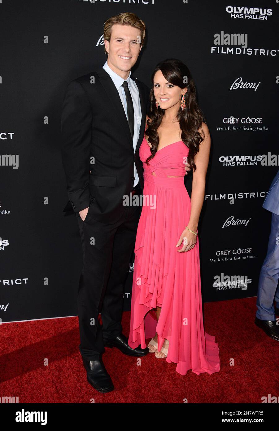 Lance Broadway arrives at the LA premiere of "Olympus Has Fallen" at ...