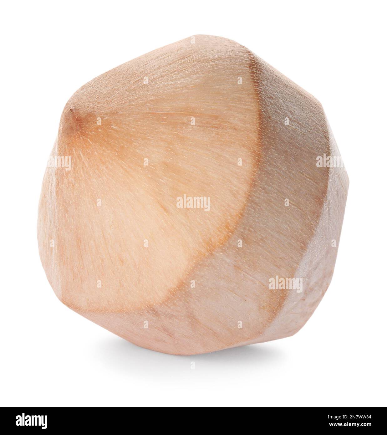 Fresh young peeled coconut isolated on white Stock Photo - Alamy