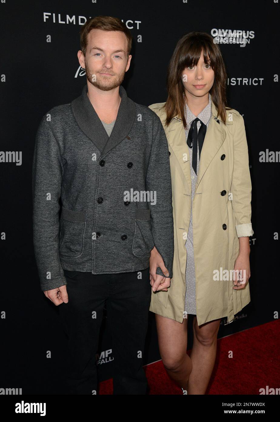 Chris Masterson arrives at the LA premiere of "Olympus Has Fallen" at ...