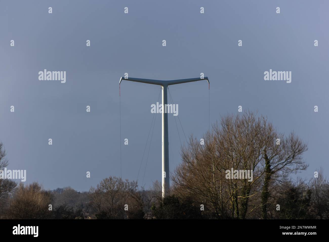 T pylon construction hi-res stock photography and images - Alamy