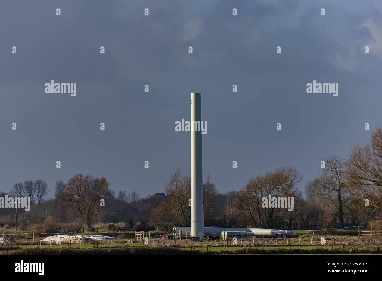 T pylon base hi-res stock photography and images - Alamy
