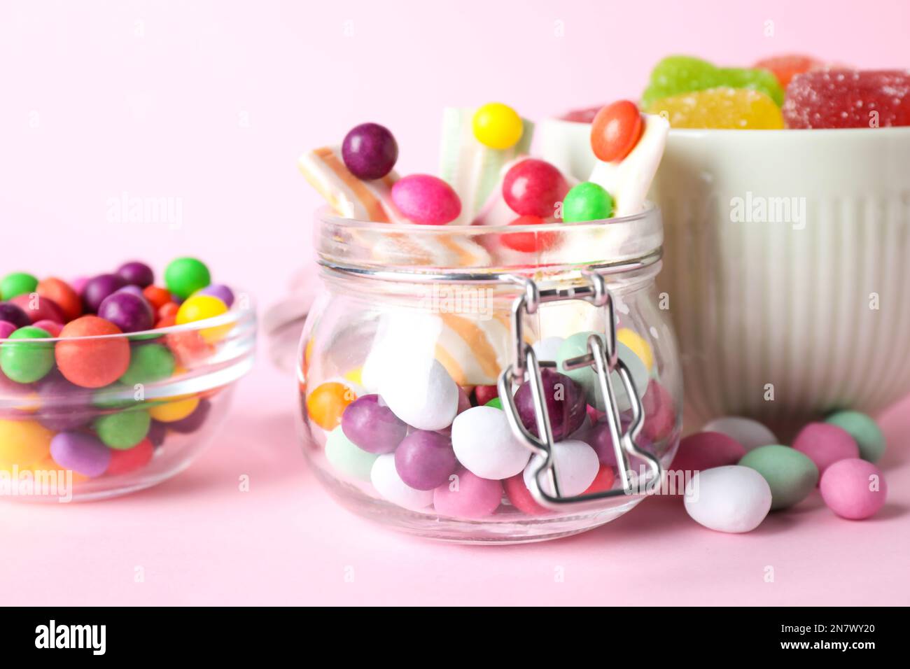 Many different yummy candies hi-res stock photography and images - Alamy
