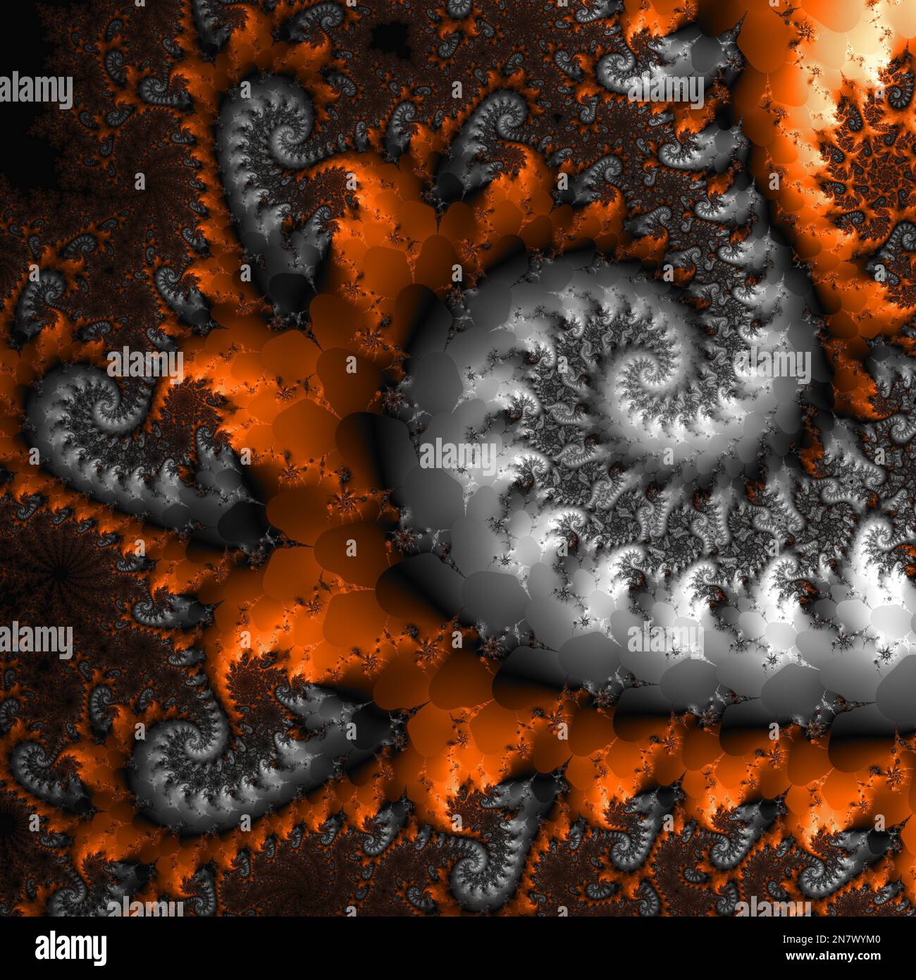 Fractal complex zoom - Mandelbrot set detail, digital artwork for ...