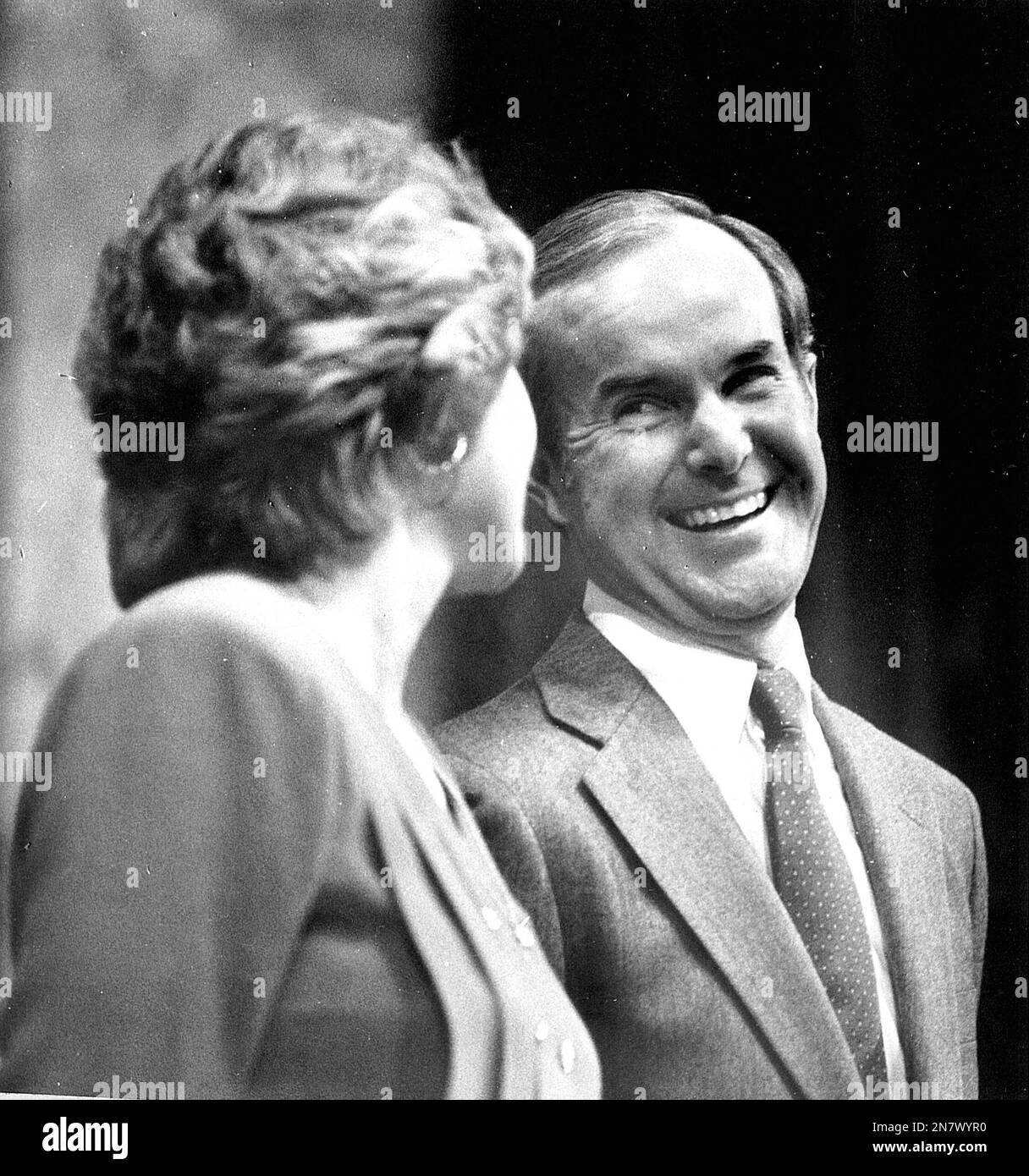 FILE -- In this Jan. 16, 1985 file photo, Gov. Booth Gardner smiles to ...