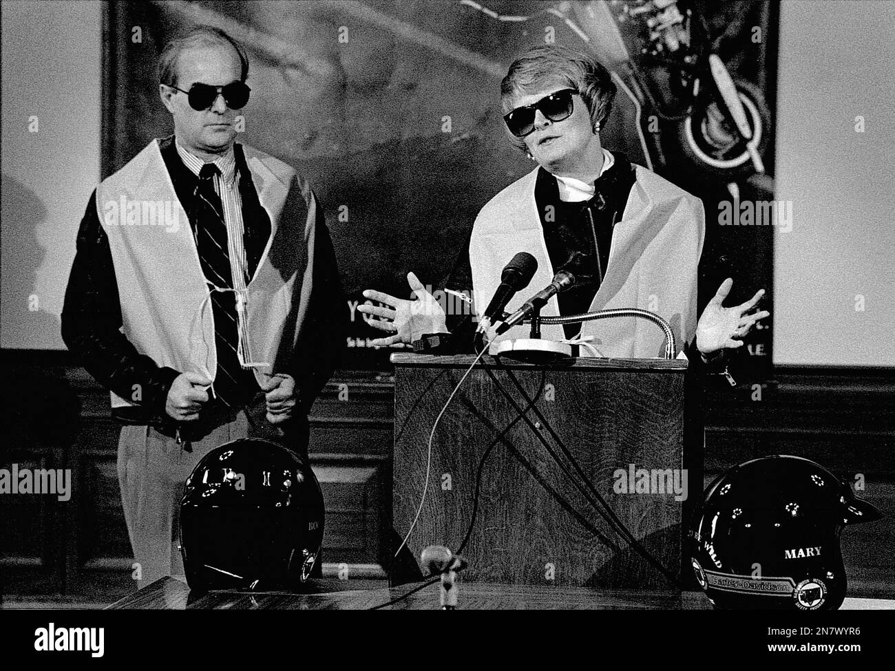 FILE -- In this May 4, 1990 file photo Gov. Booth "Easy Rider" Gardner ...