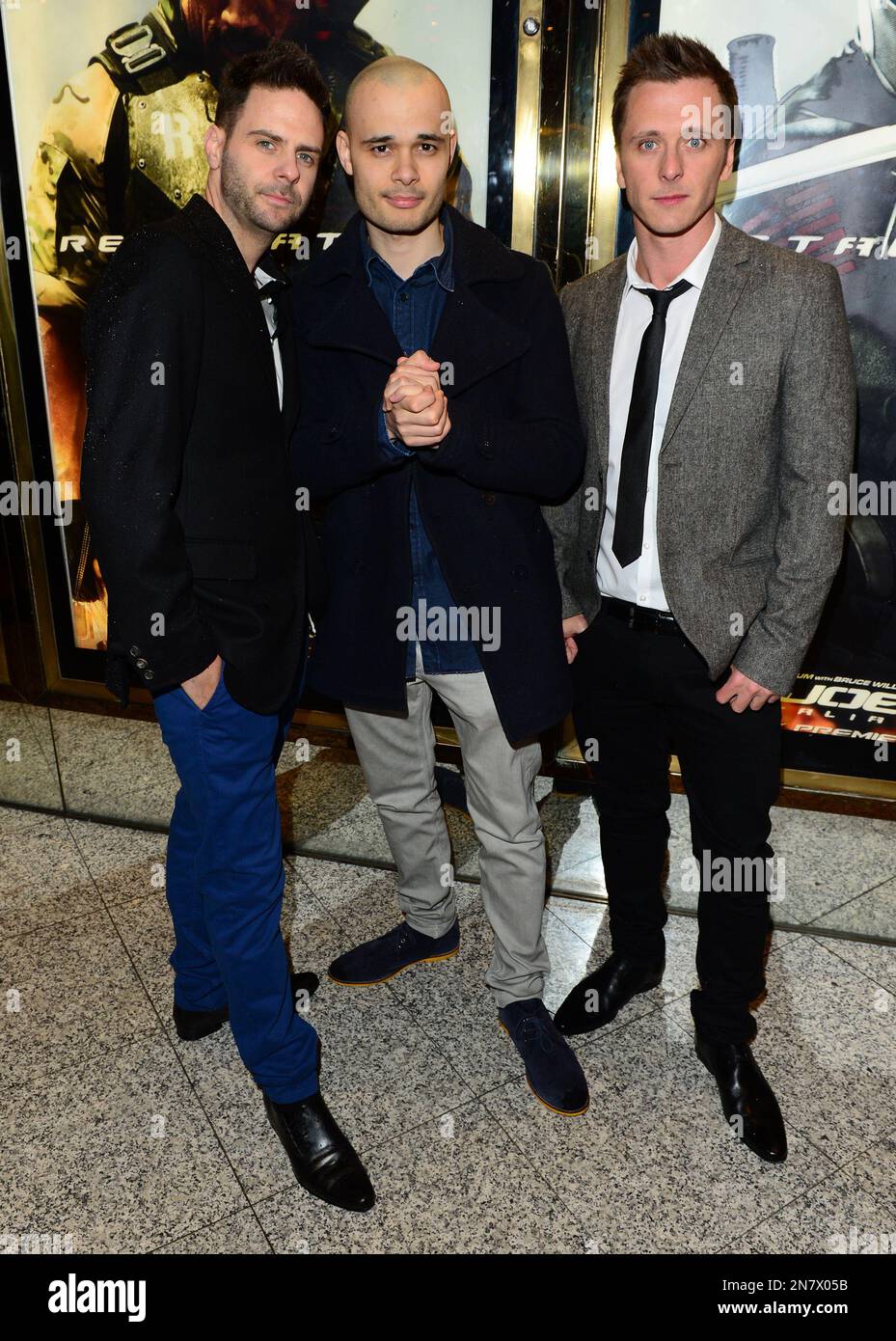 Scott Robinson, Sean Conlon and Ritchie Neville arrive at the UK ...