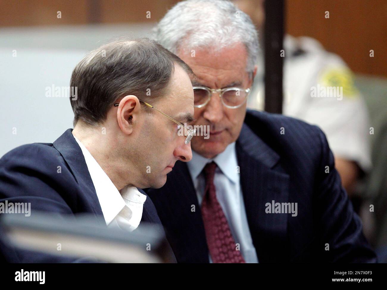 Christian Karl Gerhartsreiter, left, with his attorney, Jeffrey Denner ...
