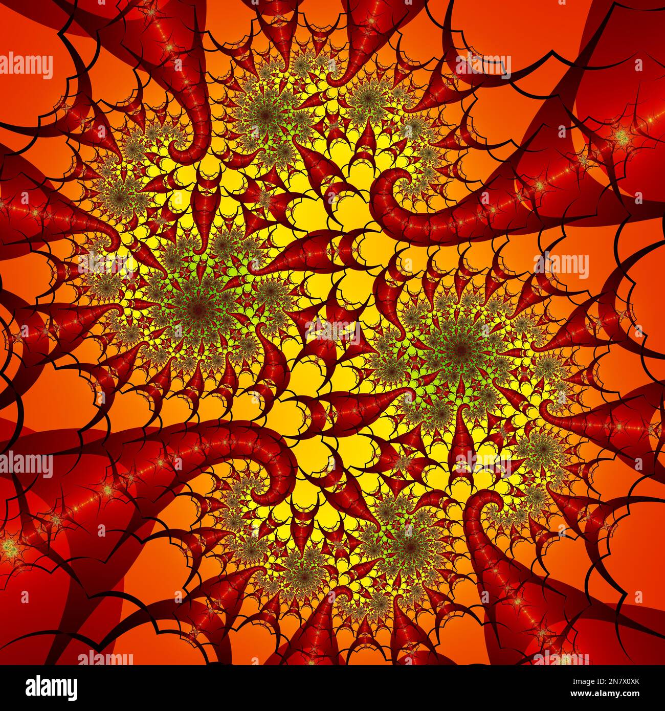 Fractal complex zoom - Mandelbrot set detail, digital artwork for ...