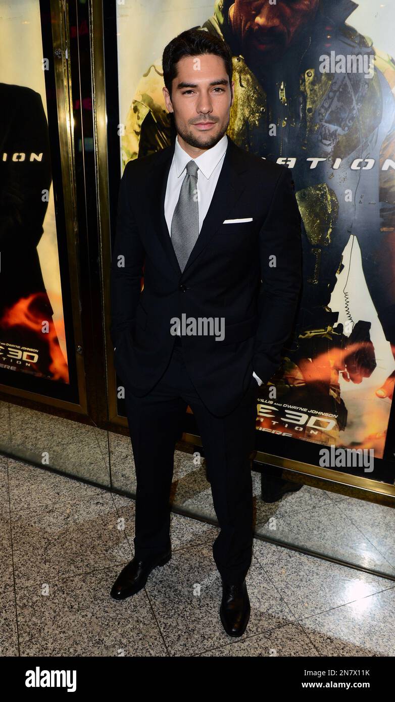 D.J. Cotrona arrives at the UK Premiere of G.I. Joe: Retaliation at the ...