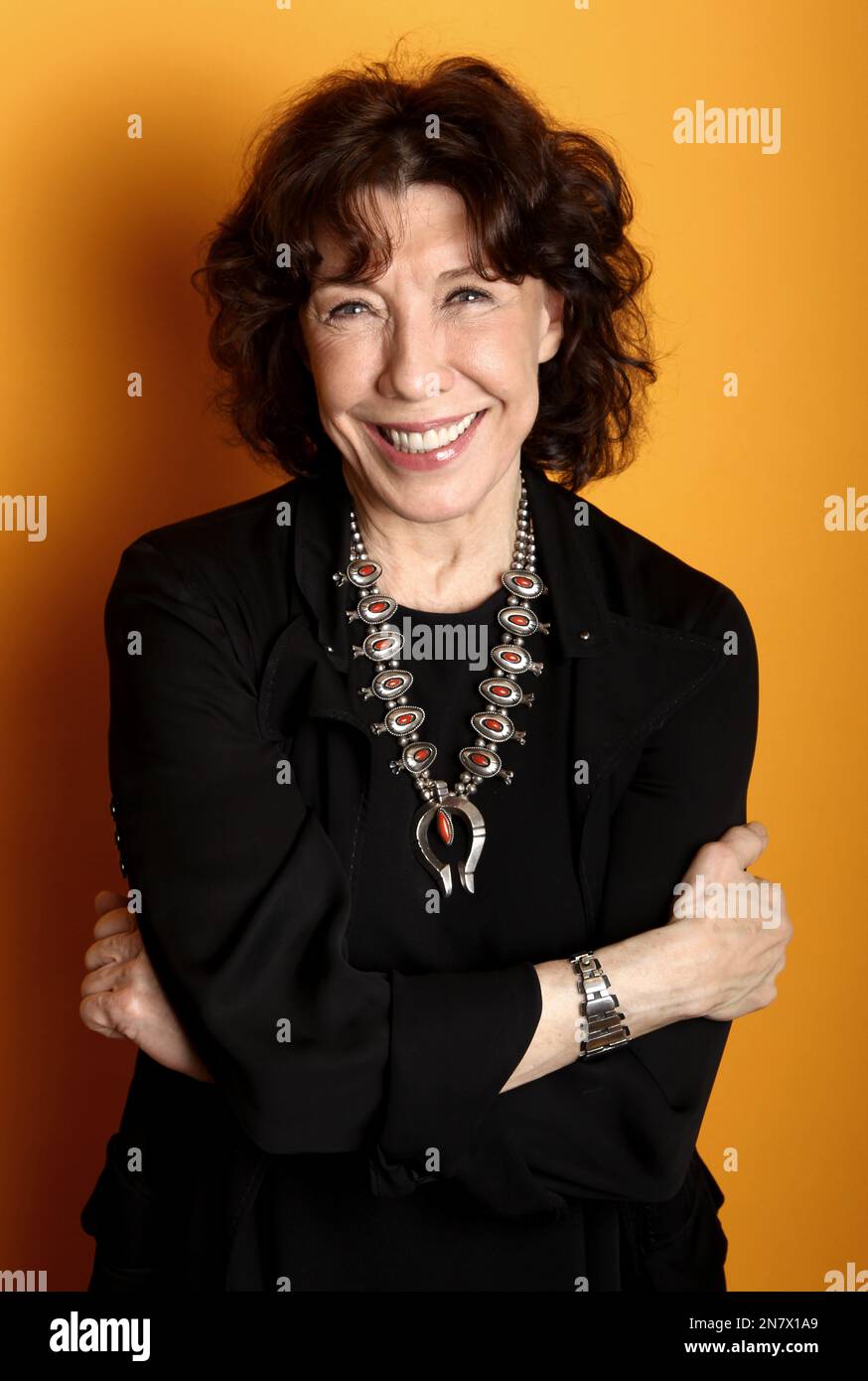 Actress Lily Tomlin poses for a portrait at the Four Seasons Hotel on ...
