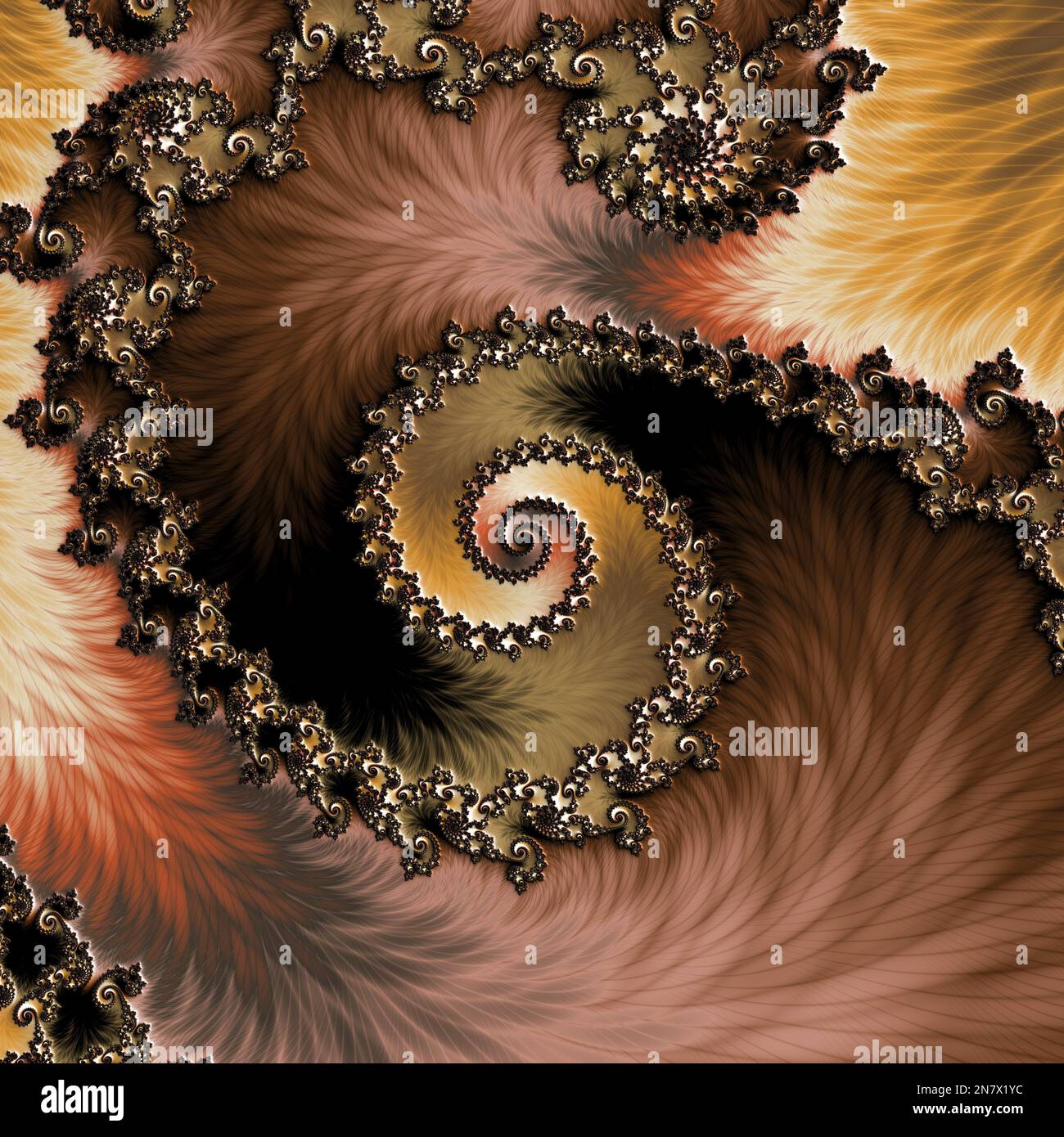 Fractal complex zoom - Mandelbrot set detail, digital artwork for ...