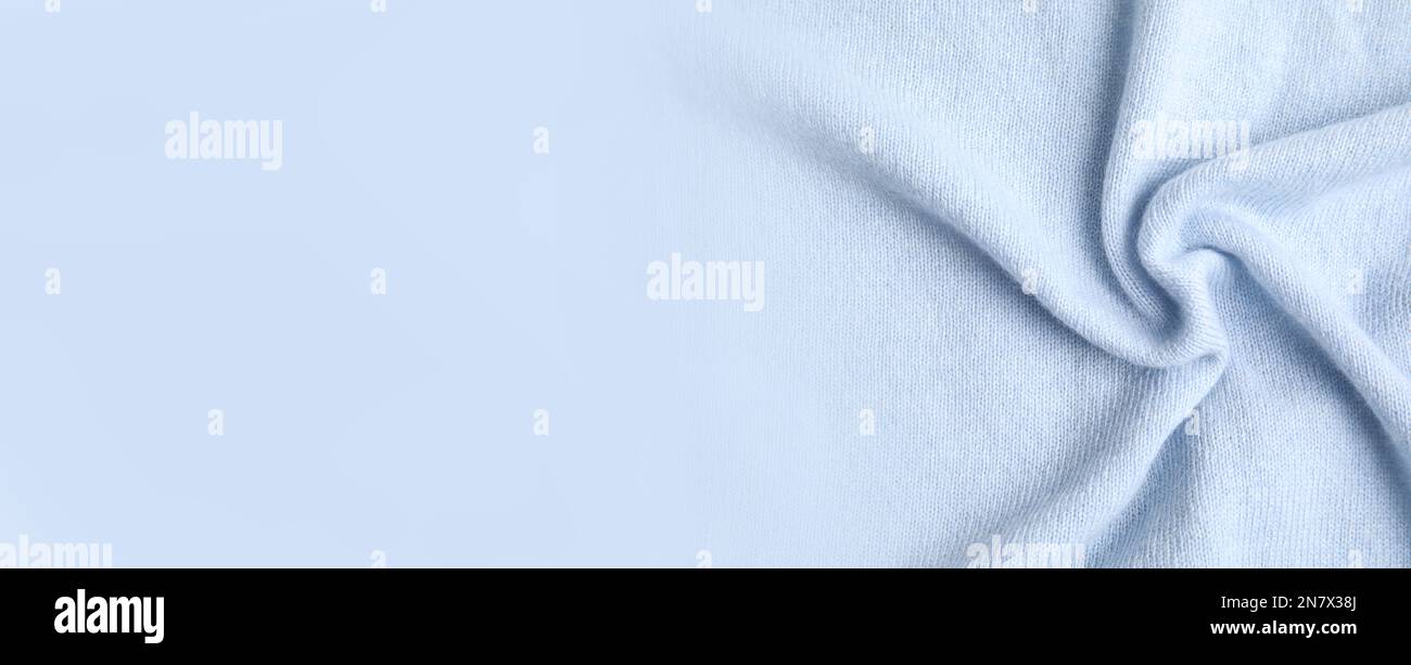 Warm cashmere fabric as background, closeup view with space for text ...