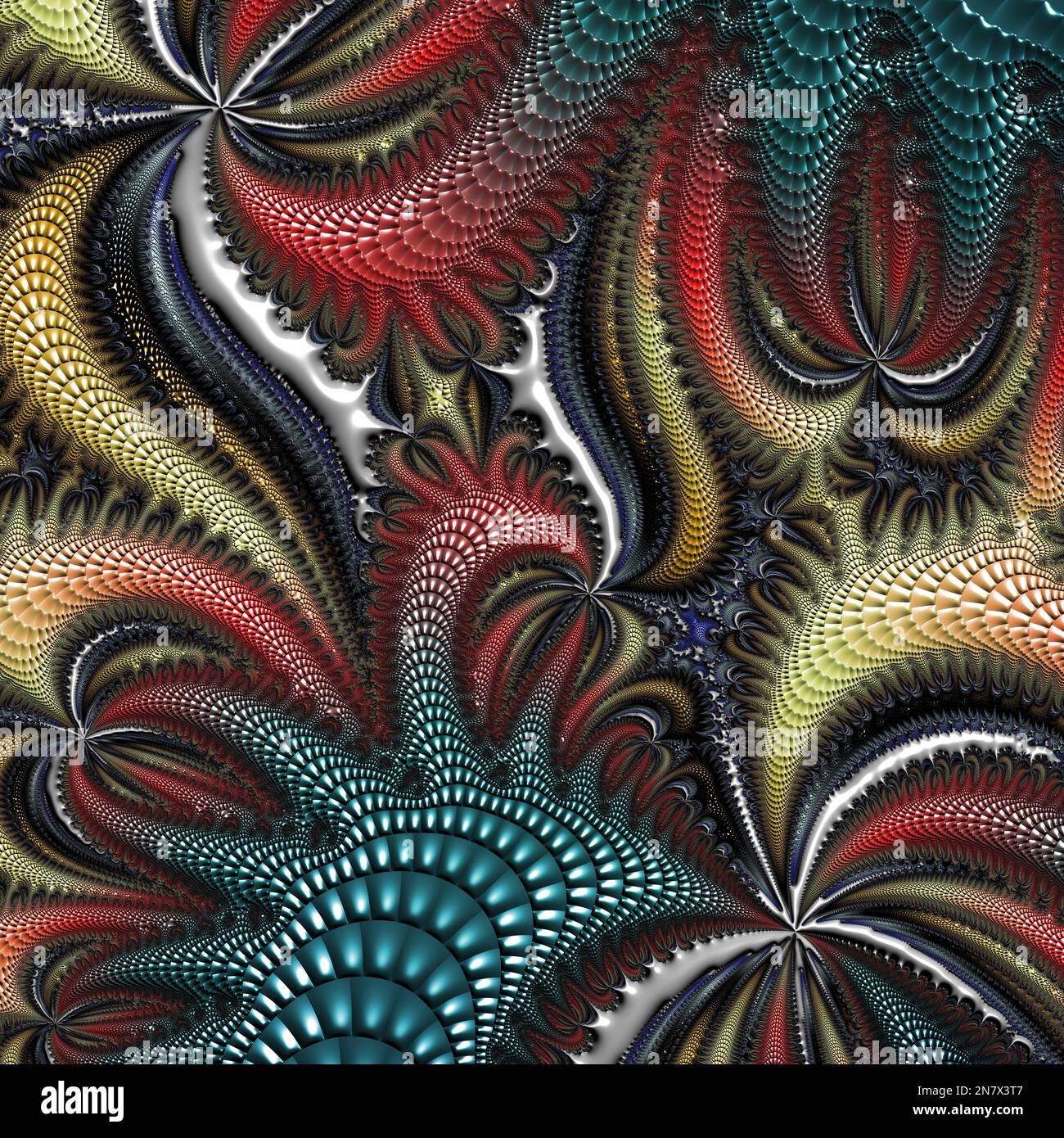 Fractal complex zoom - Mandelbrot set detail, digital artwork for ...