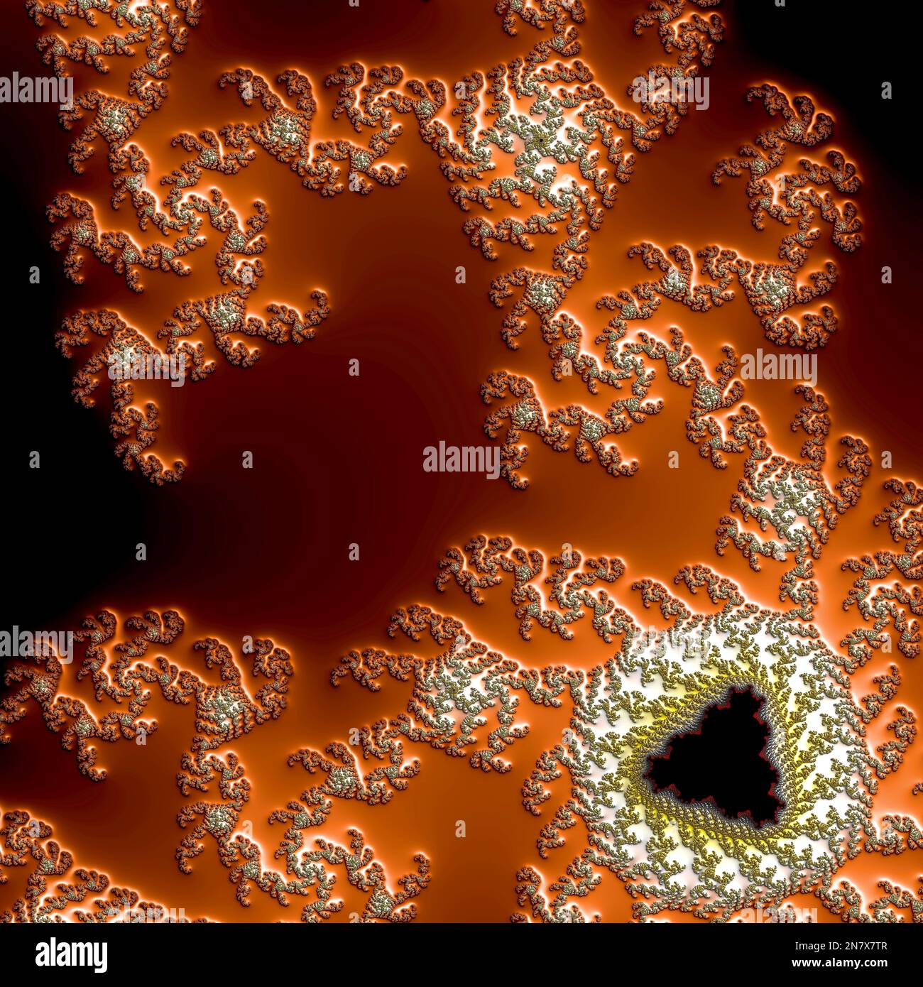 Fractal complex zoom - Mandelbrot set detail, digital artwork for ...