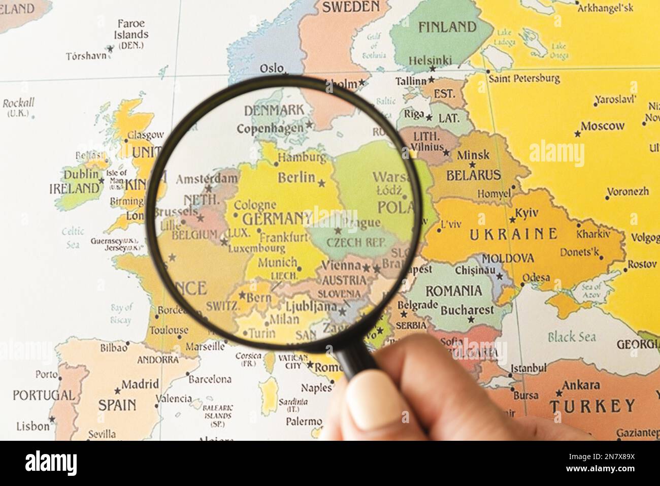 Dairy map hi-res stock photography and images - Alamy