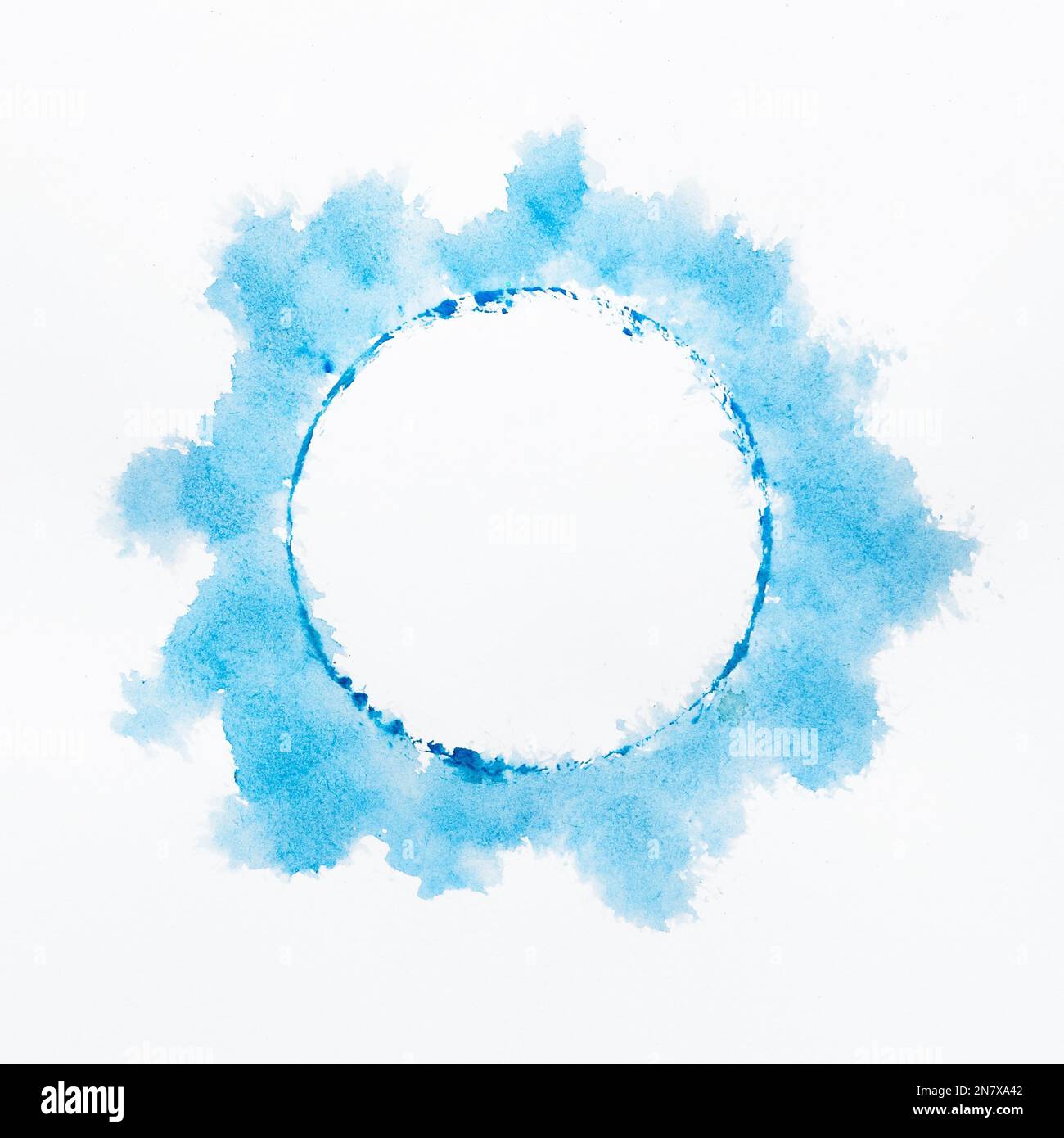 abstract design blue circle (1 Stock Photo - Alamy