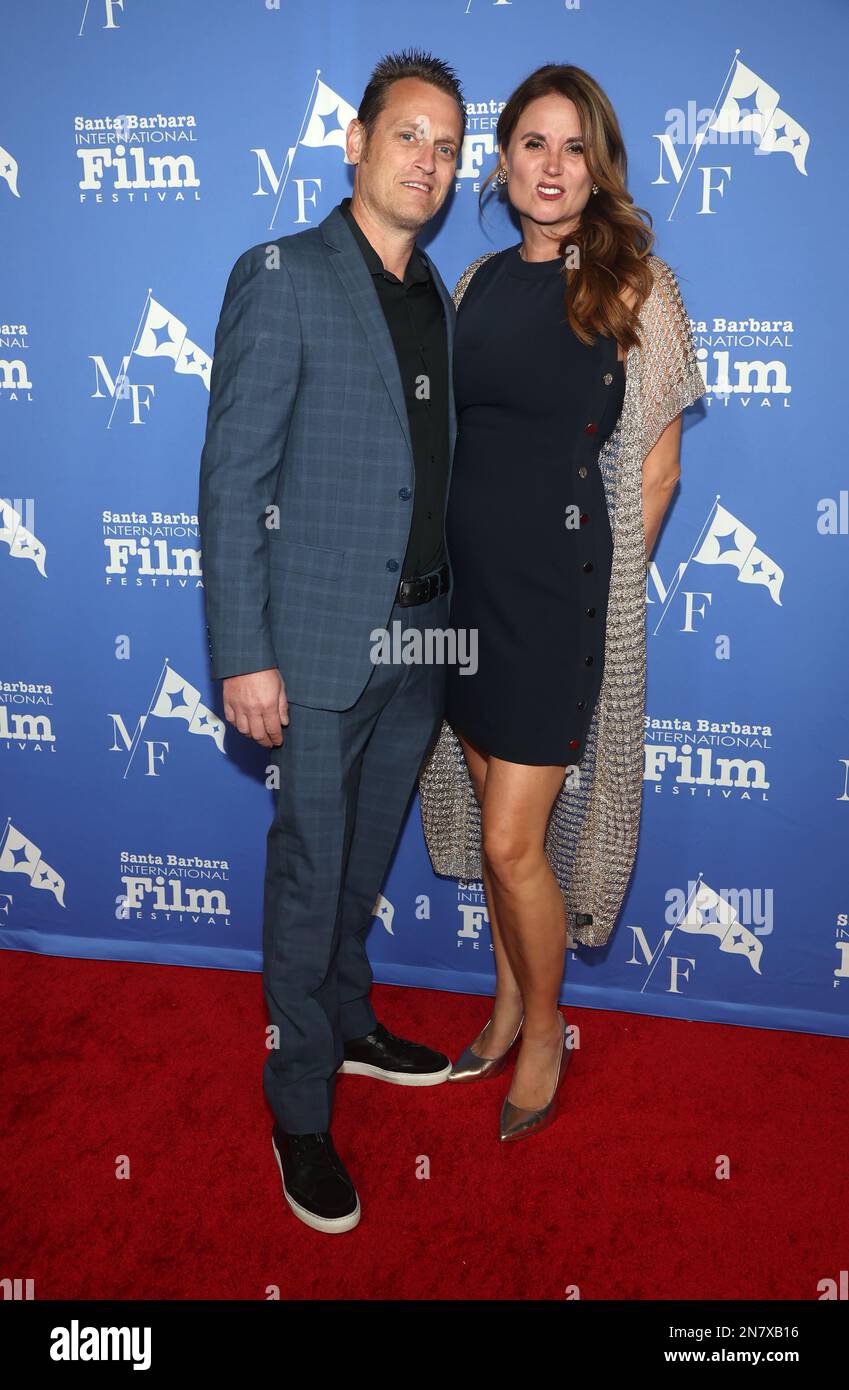 Santa Barbara, California, USA. 10th Feb, 2023. Kyle Gunther, Trish ...