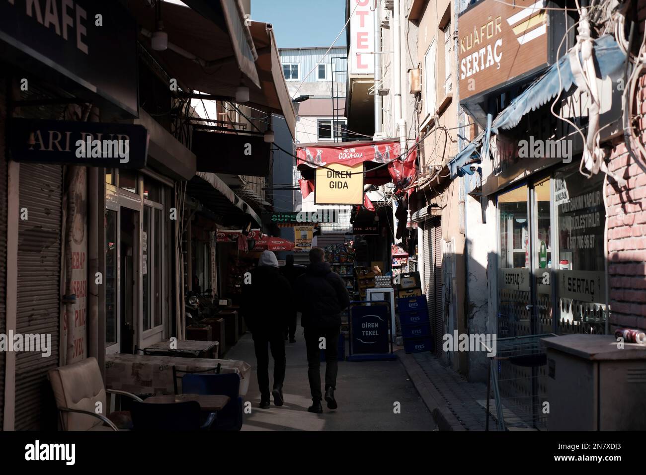 Grocery stores resume operation in Adana, in south-central Turkey on ...