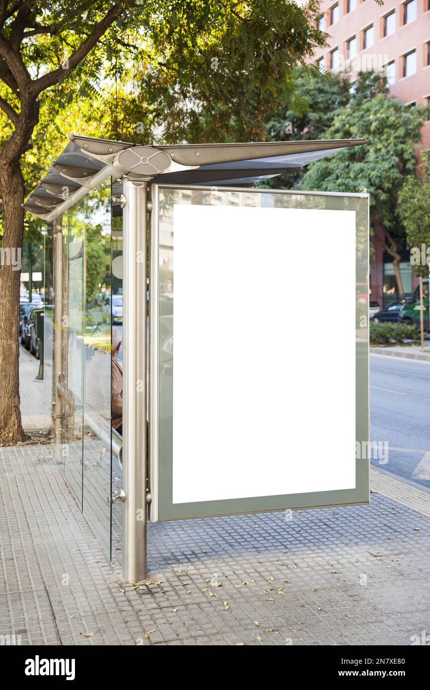 Bus stop flag hi-res stock photography and images - Alamy