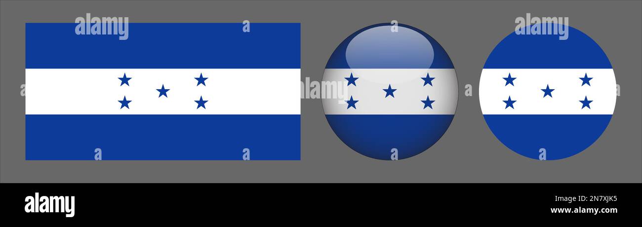 Flag map of honduras hi-res stock photography and images - Alamy