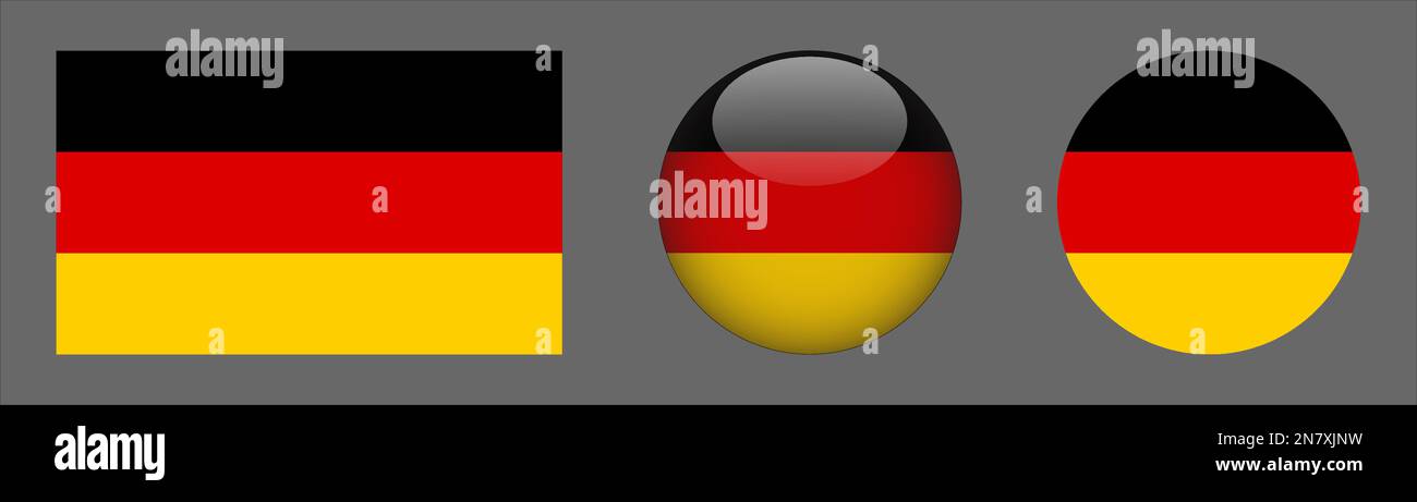 Germany flag Stock Vector Images - Alamy