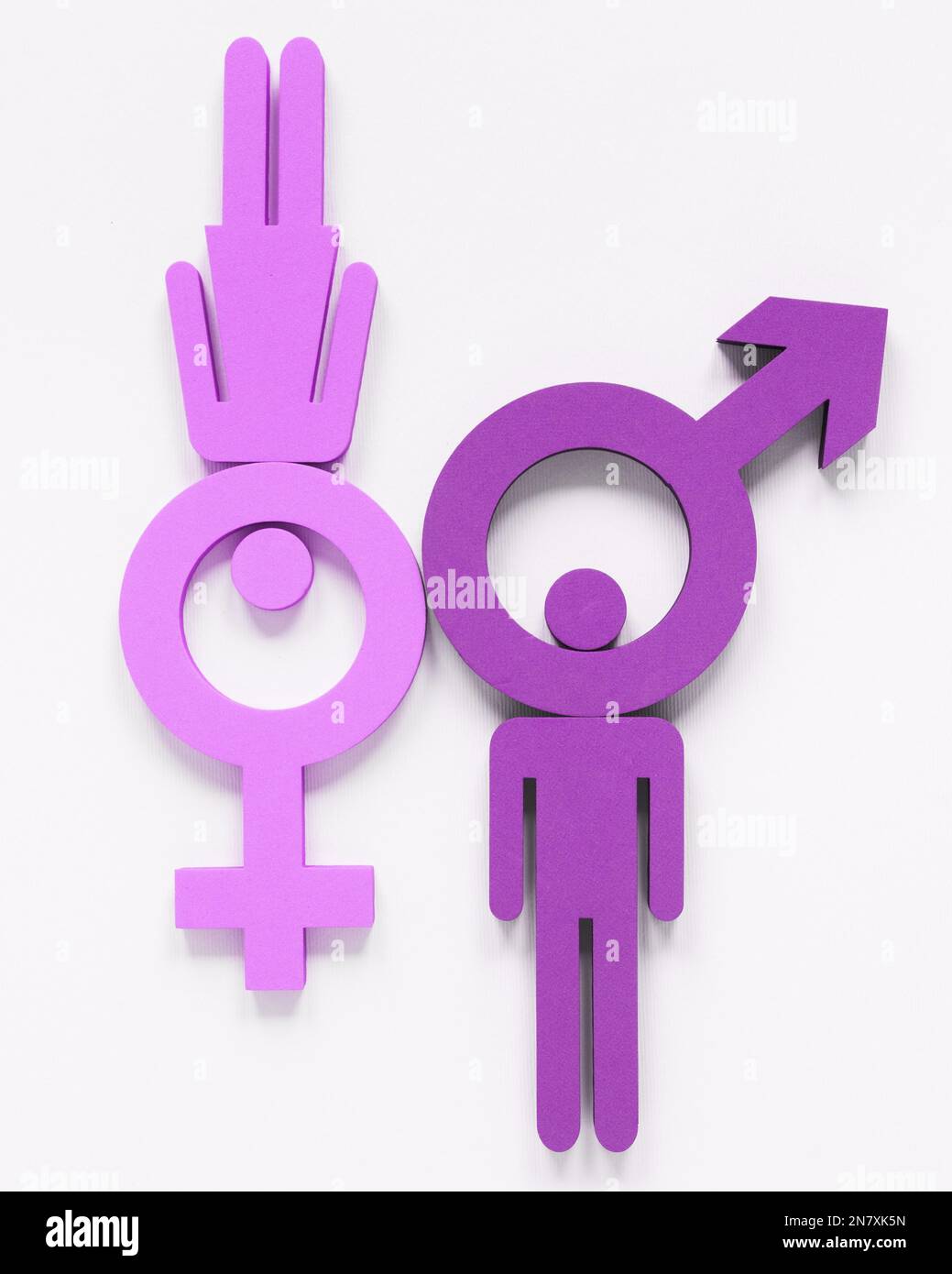 colorful equal rights symbol concept Stock Photo - Alamy