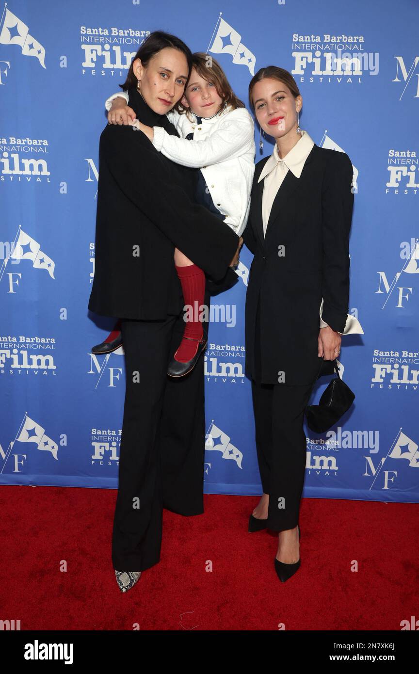 Santa Barbara, USA. 11th Feb, 2023. Clara Cullen, Sophie Buhai, Alma ...