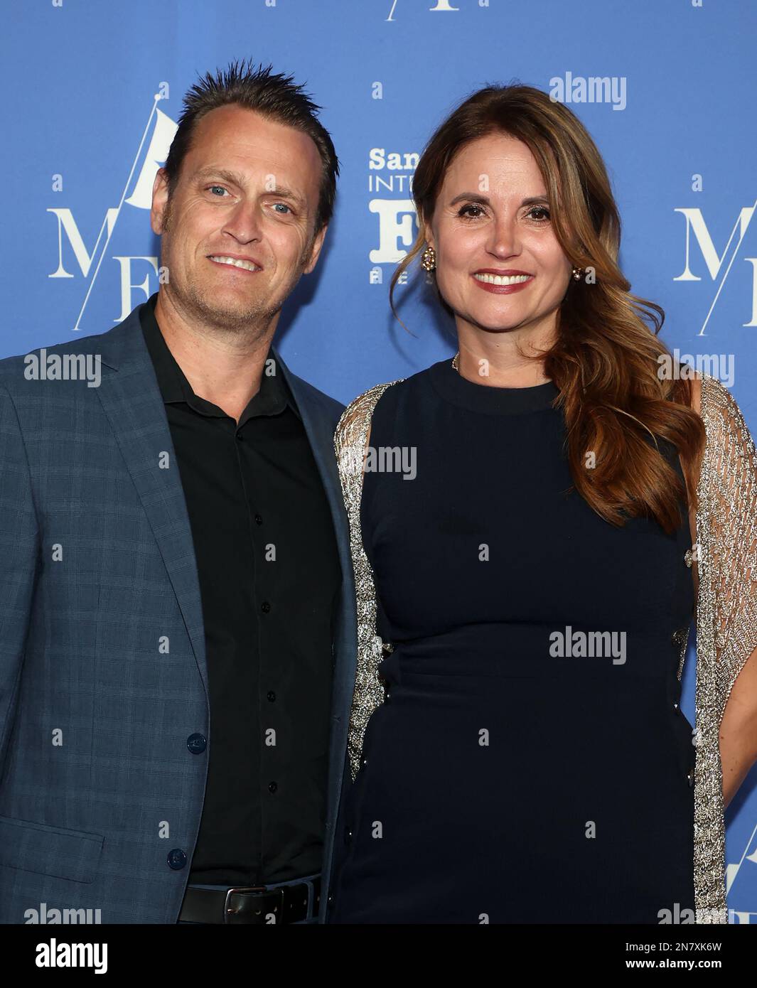 Santa Barbara, USA. 11th Feb, 2023. Kyle Gunther,Trish Neufeld, at the ...