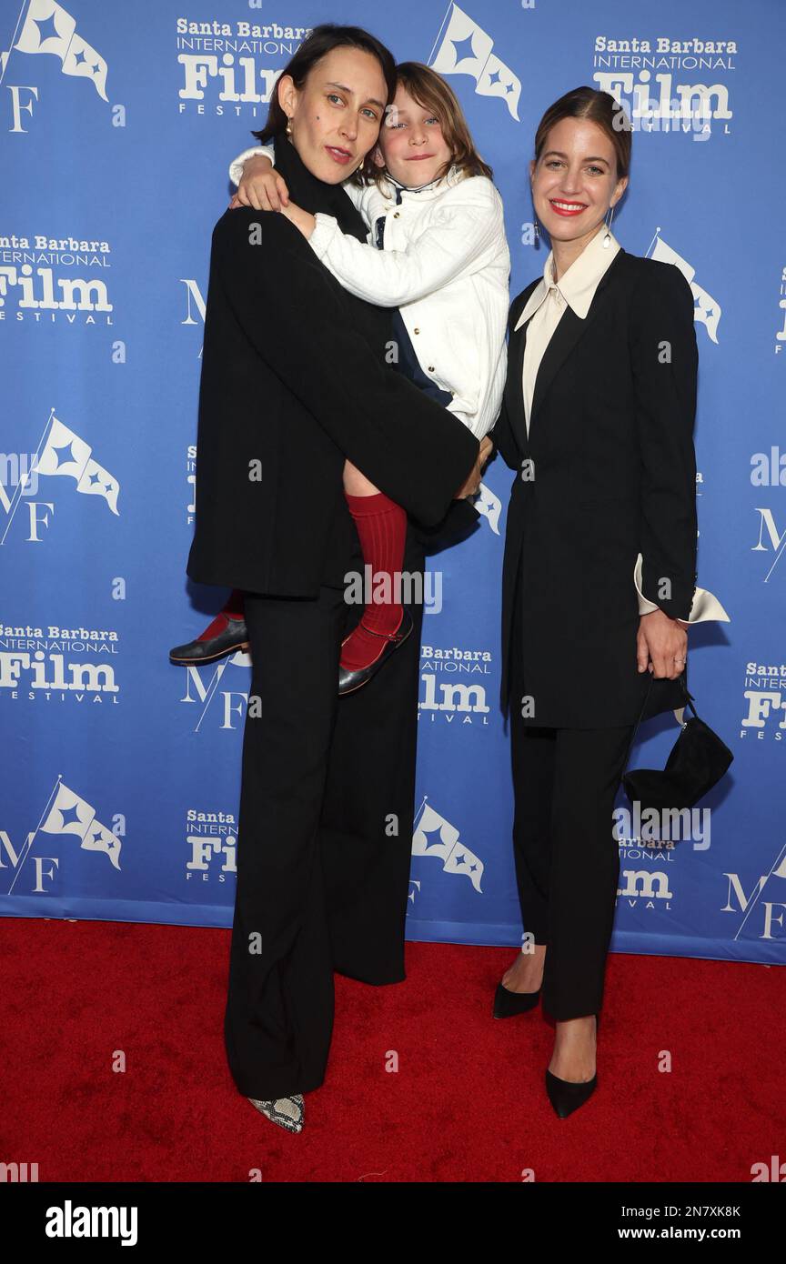 Santa Barbara, USA. 11th Feb, 2023. Clara Cullen, Sophie Buhai, Alma ...