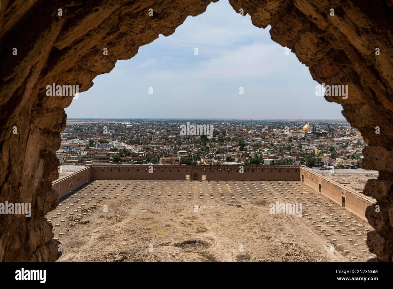 Overlook over Samarra, Unesco site, Samarra, Iraq Stock Photo - Alamy