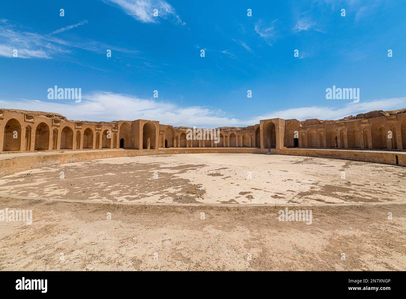 Calipha palace, Unesco site, Samarra, Iraq Stock Photo - Alamy