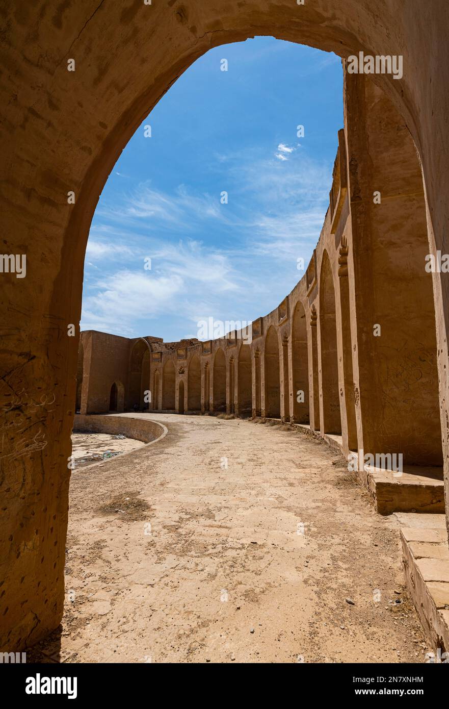 Calipha palace, Unesco site, Samarra, Iraq Stock Photo - Alamy