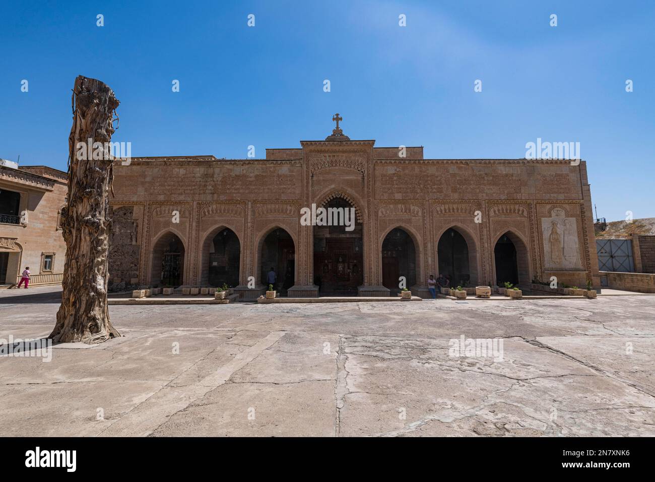 Behnam monastery hi-res stock photography and images - Alamy