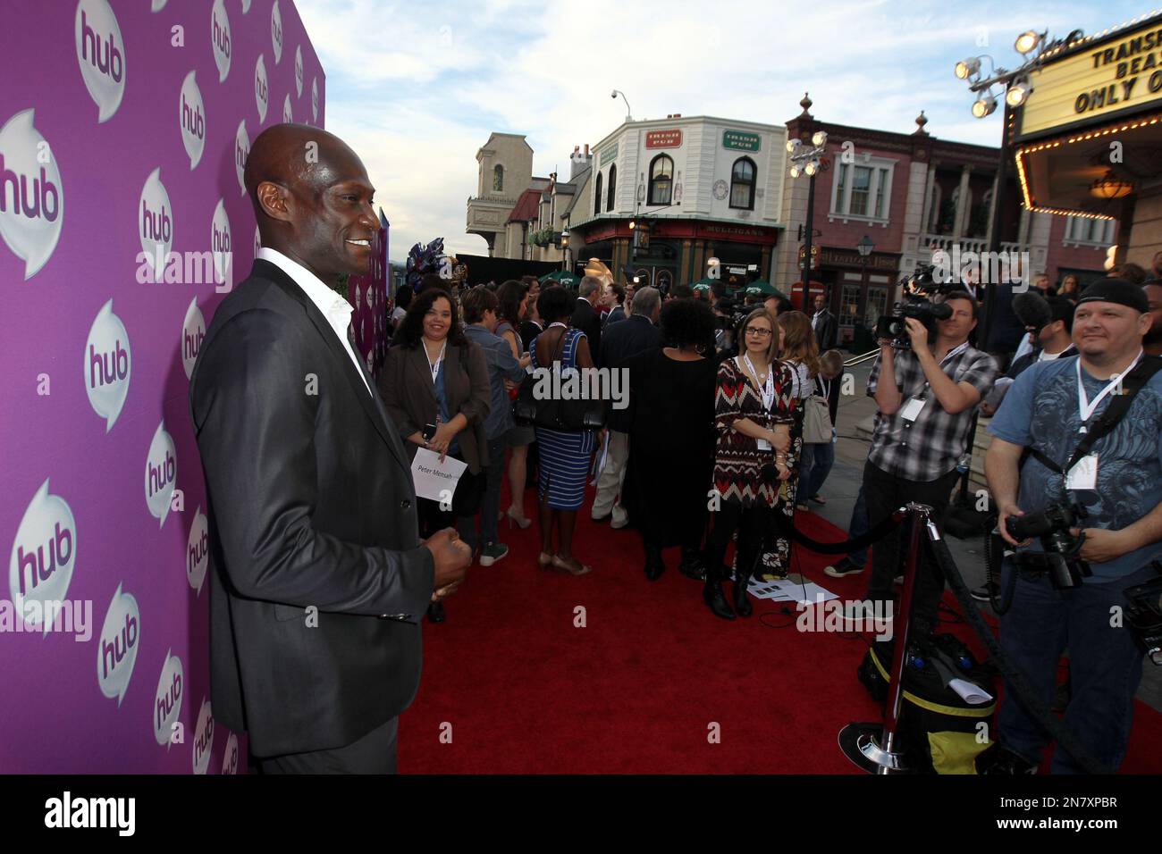 Actor Peter Mensah arrives at The Hub's "Transformers Prime Beast ...