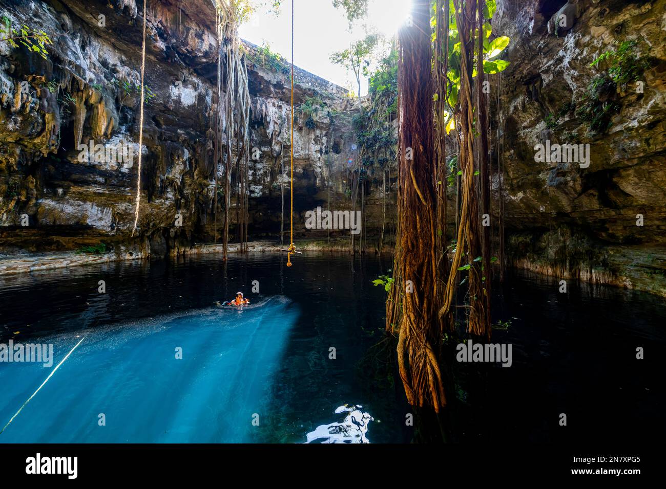 Cenote oxman hi-res stock photography and images - Alamy