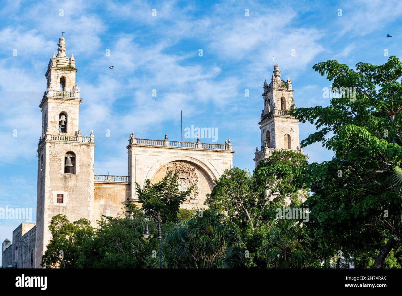 Merida cathedral, Merida, Yucatan, Mexico Stock Photo - Alamy